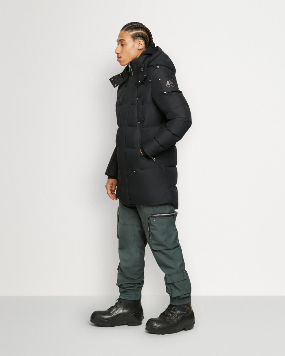 MOOSE KNUCKLES JAS CLOUD PARKA ZWART | Tip de Bruin